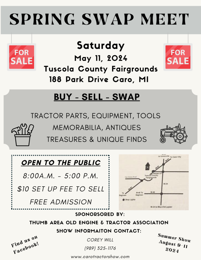 2024 Swap Meet May 11th